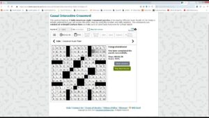 Bestcrosswords Com - Free Printable Crosswords