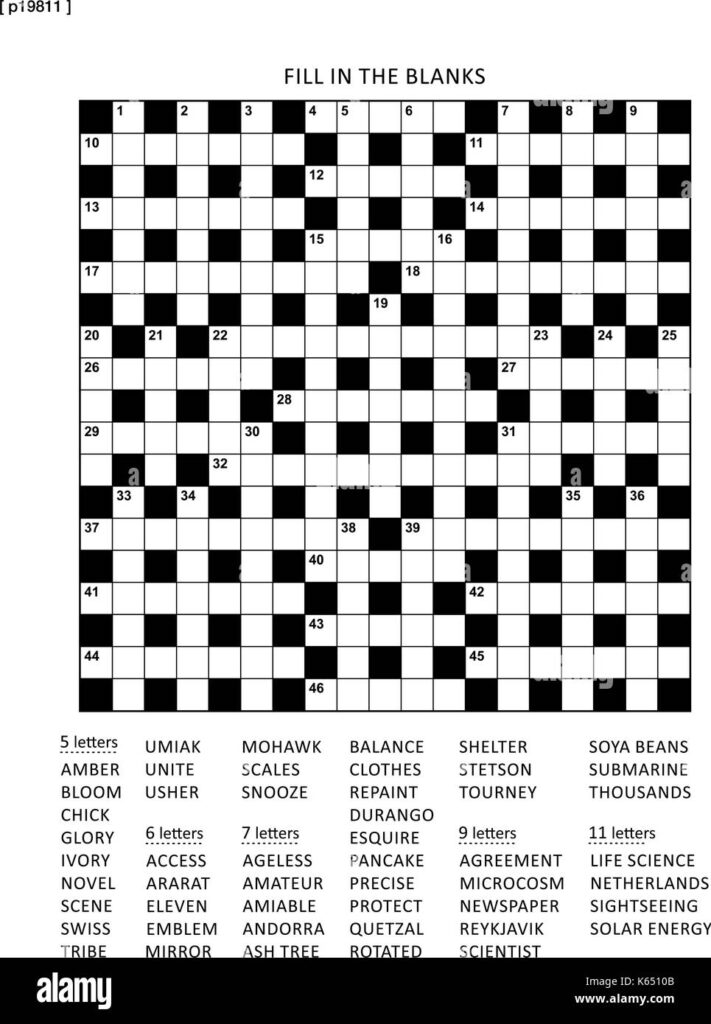 Criss Cross Puzzles To Print - Free Printable Crosswords