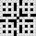 Quick Crossword Puzzles - Free Printable Crosswords