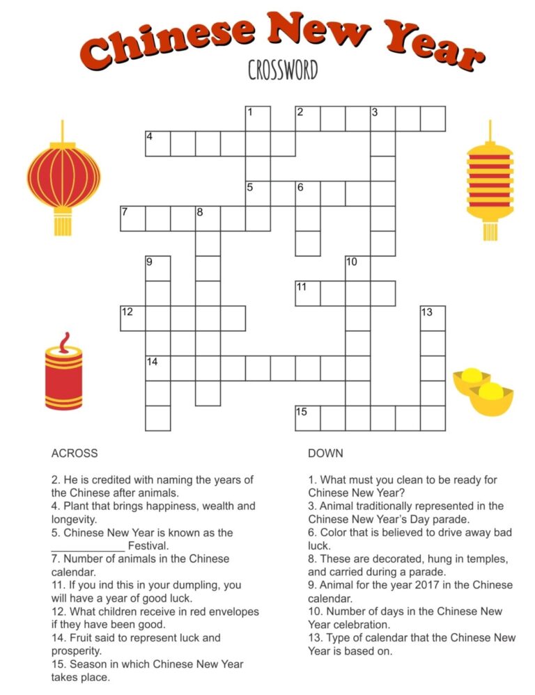 May, 2025 - Free Printable Crosswords