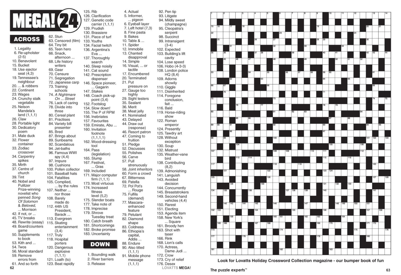 December Crossword Puzzle Printable - Free Printable Crosswords