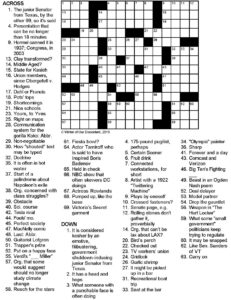 Printable Canadian Crossword Puzzles - Free Printable Crosswords