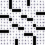 Wsj Crossword Puzzles - Free Printable Crosswords