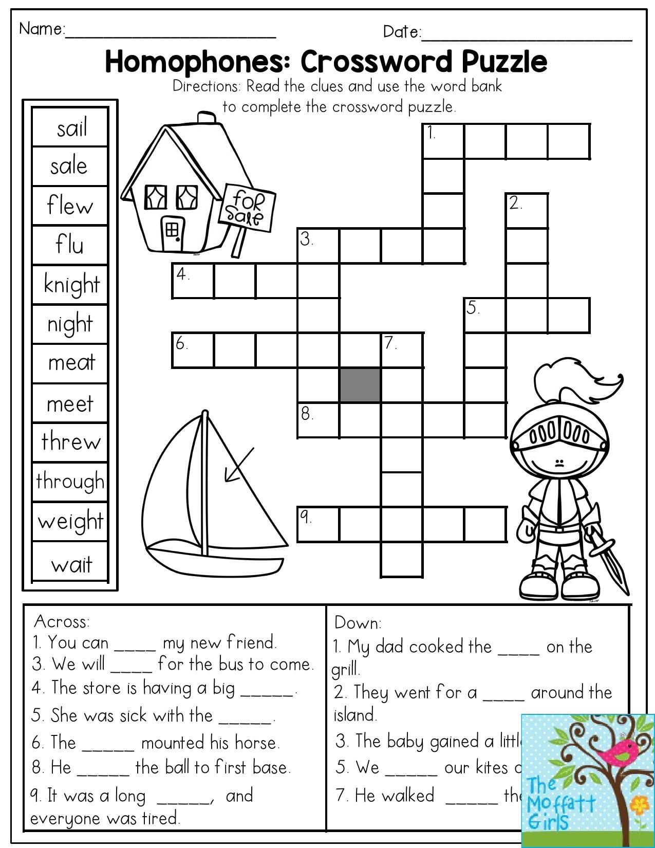 Printable Crosswords With Answers - Free Printable Crosswords